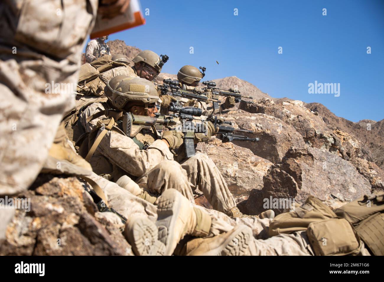 U.S. Marines with Kilo Company, 3d Battalion, 1st Marine Regiment, 1st ...