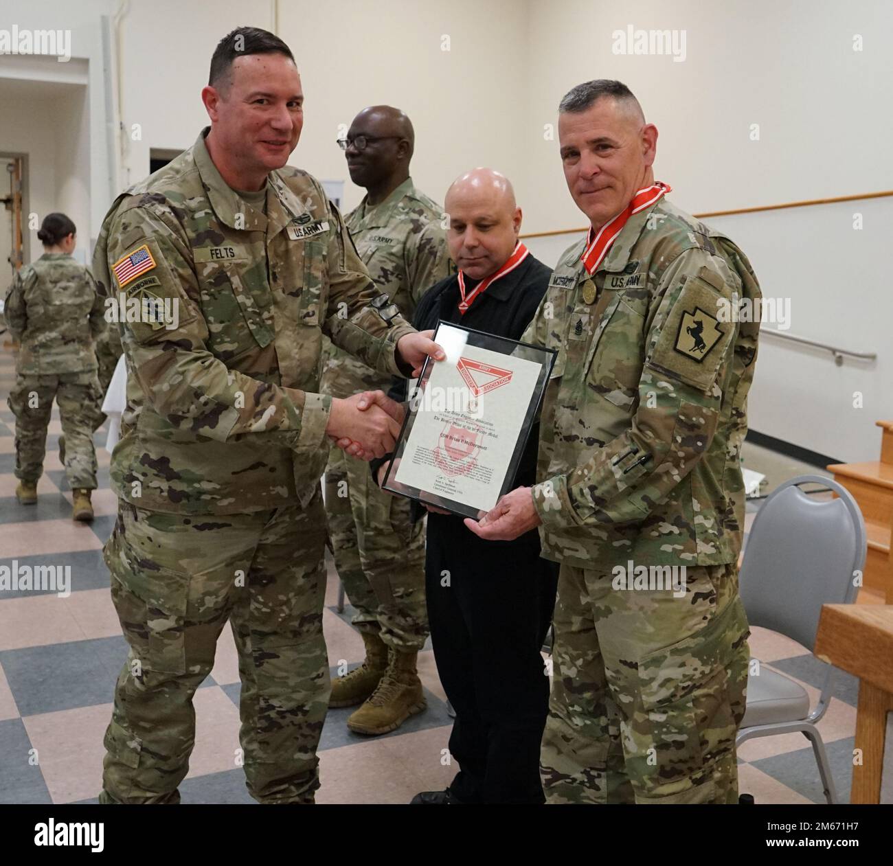 Command sgt maj brian mcdermott hi-res stock photography and images - Alamy