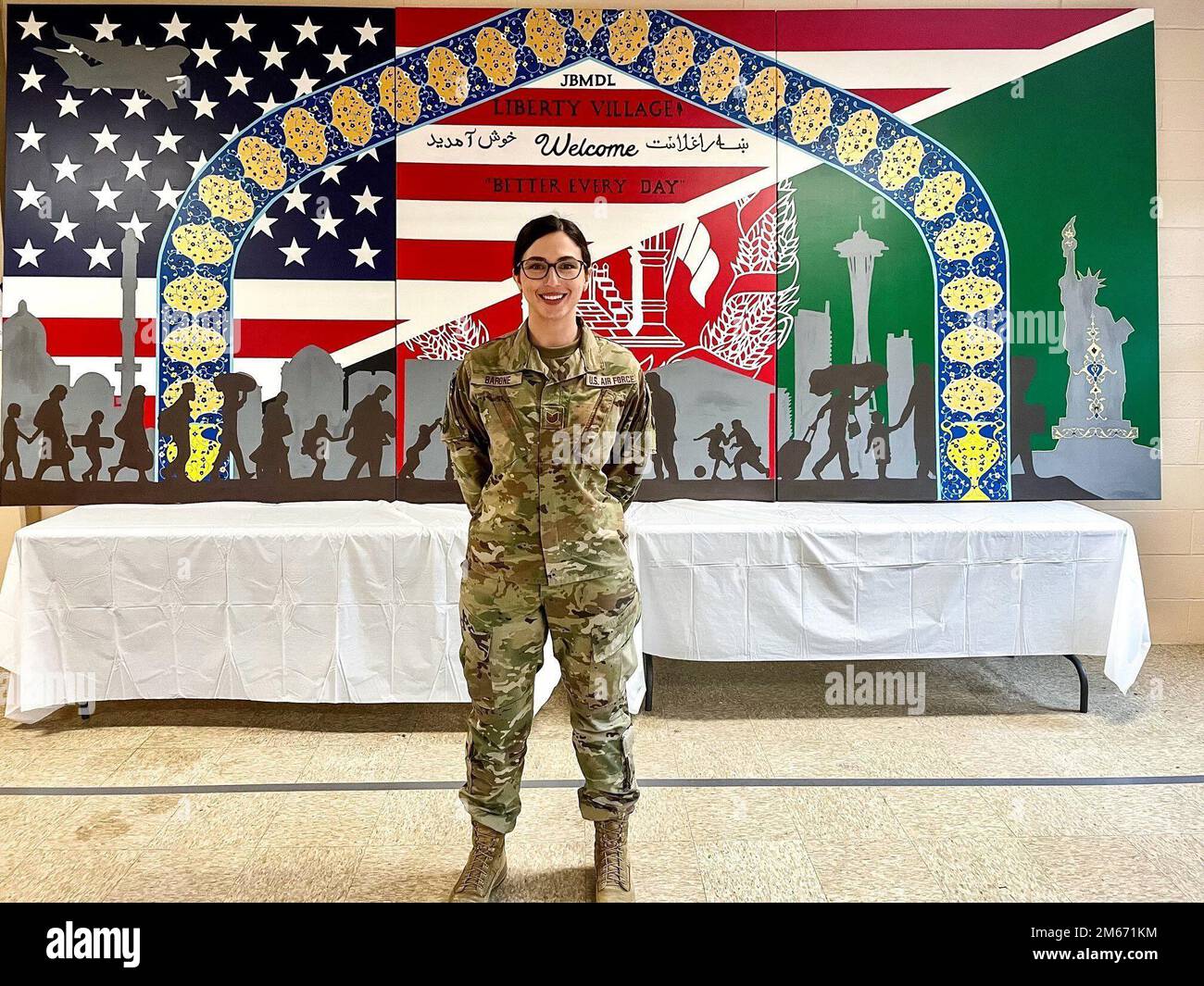 U.S. Air Force Tech. Sgt. Kaitlyn Barone, Intelligence Analyst assigned ...