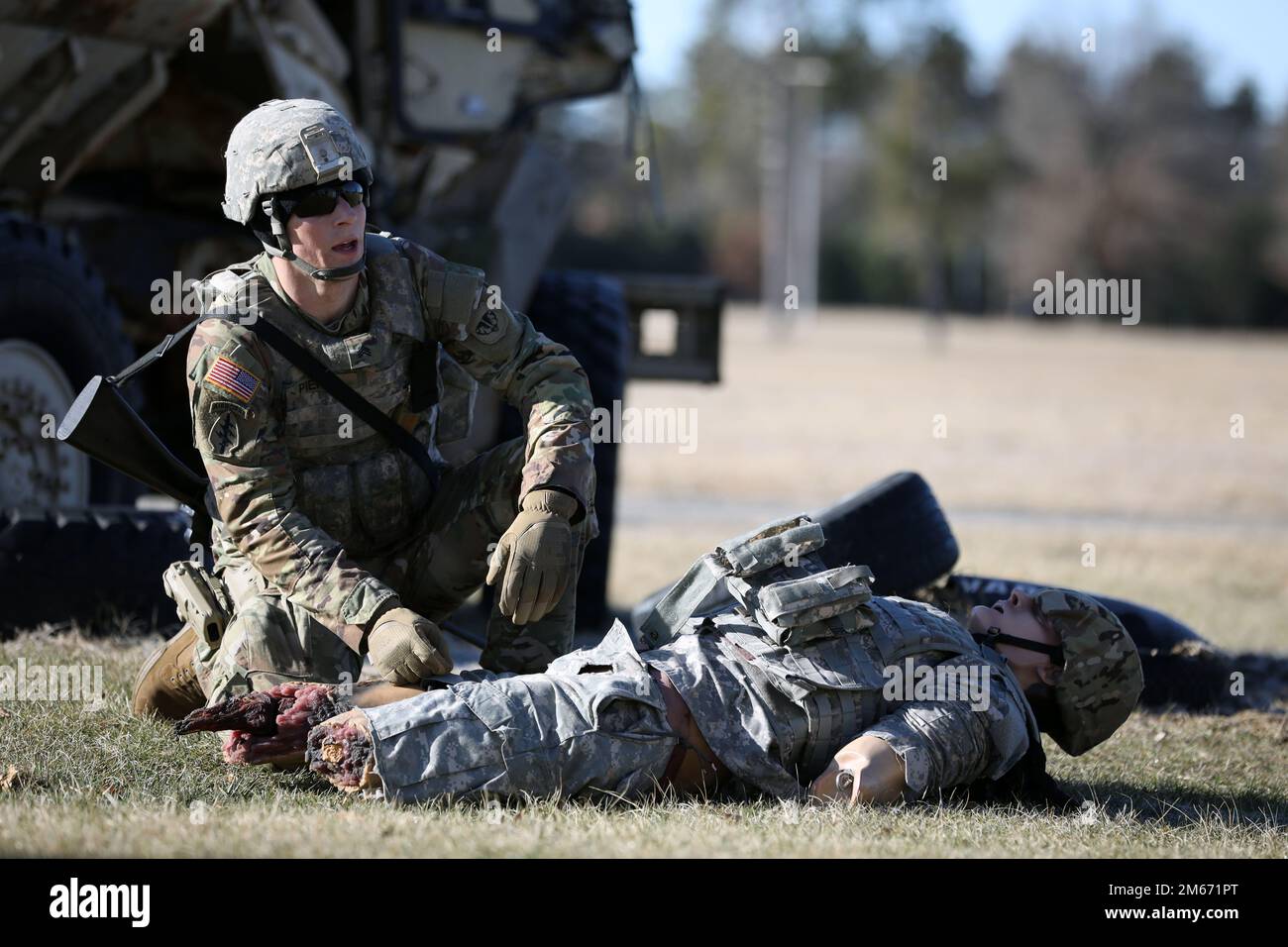 Sgt. Andrew Pieper, a Soldier with the 273rd Engineer Company (SAPPER ...
