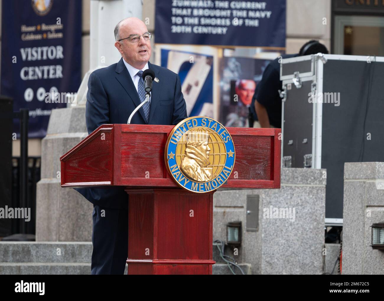 220409-N-VP266-1080 WASHINGTON (April 9, 2022) -- U.S. Navy Admiral John C. Harvey, Jr., (Ret ...