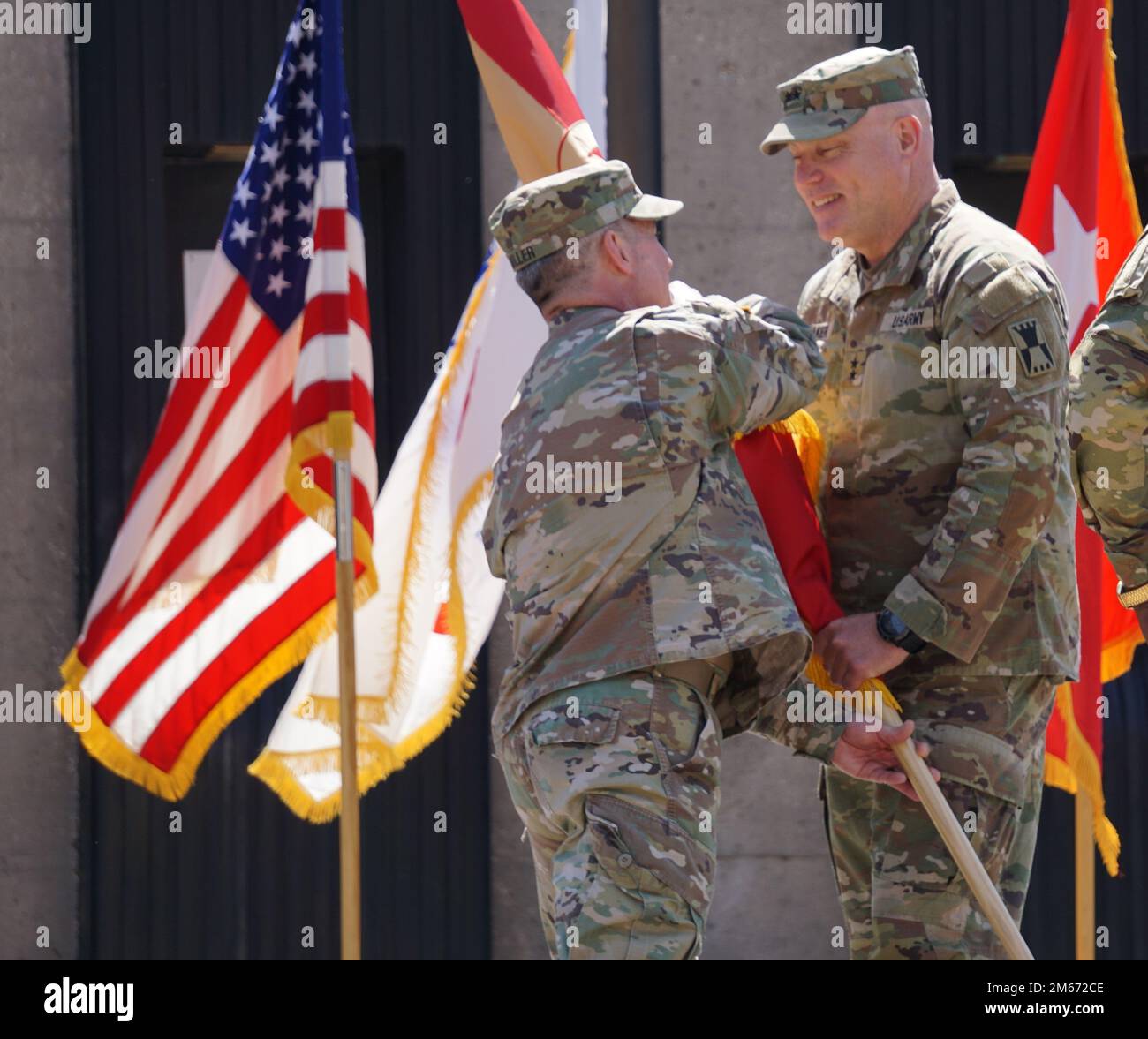 The 416th Theater Engineer Command (TEC) Commanding General Maj. Gen ...