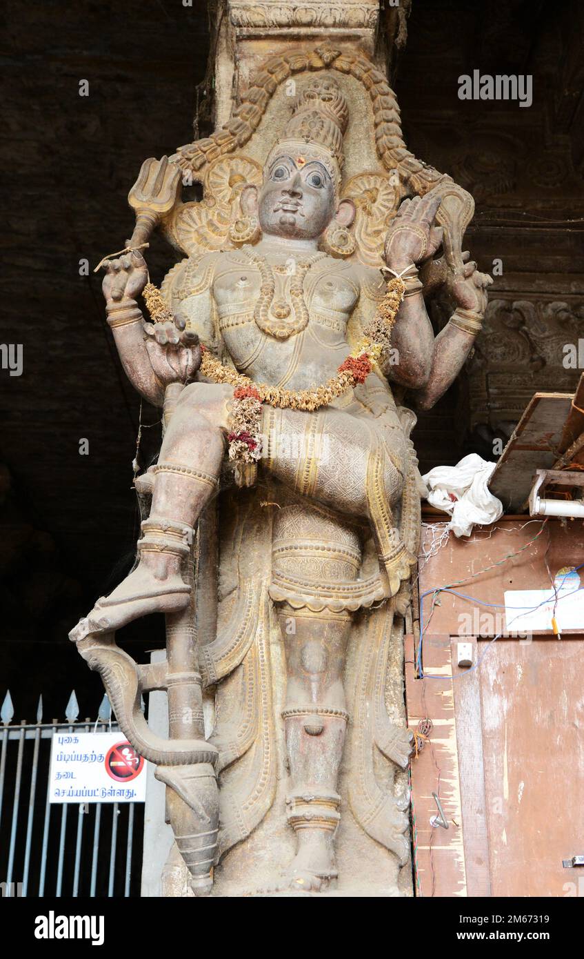 Dwarapalaka Stone Statue at Meenakshi Amman Temple in Madurai, Tamil ... Dwarapalaka Stone Statue at Meenakshi Amman Temple in Madurai, Tamil ...