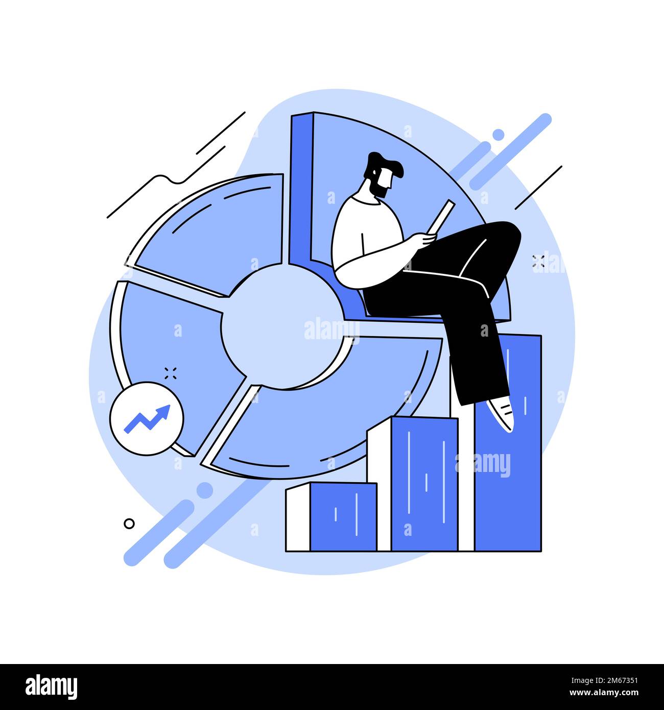 Balanced scorecard abstract concept vector illustration. Performance ...
