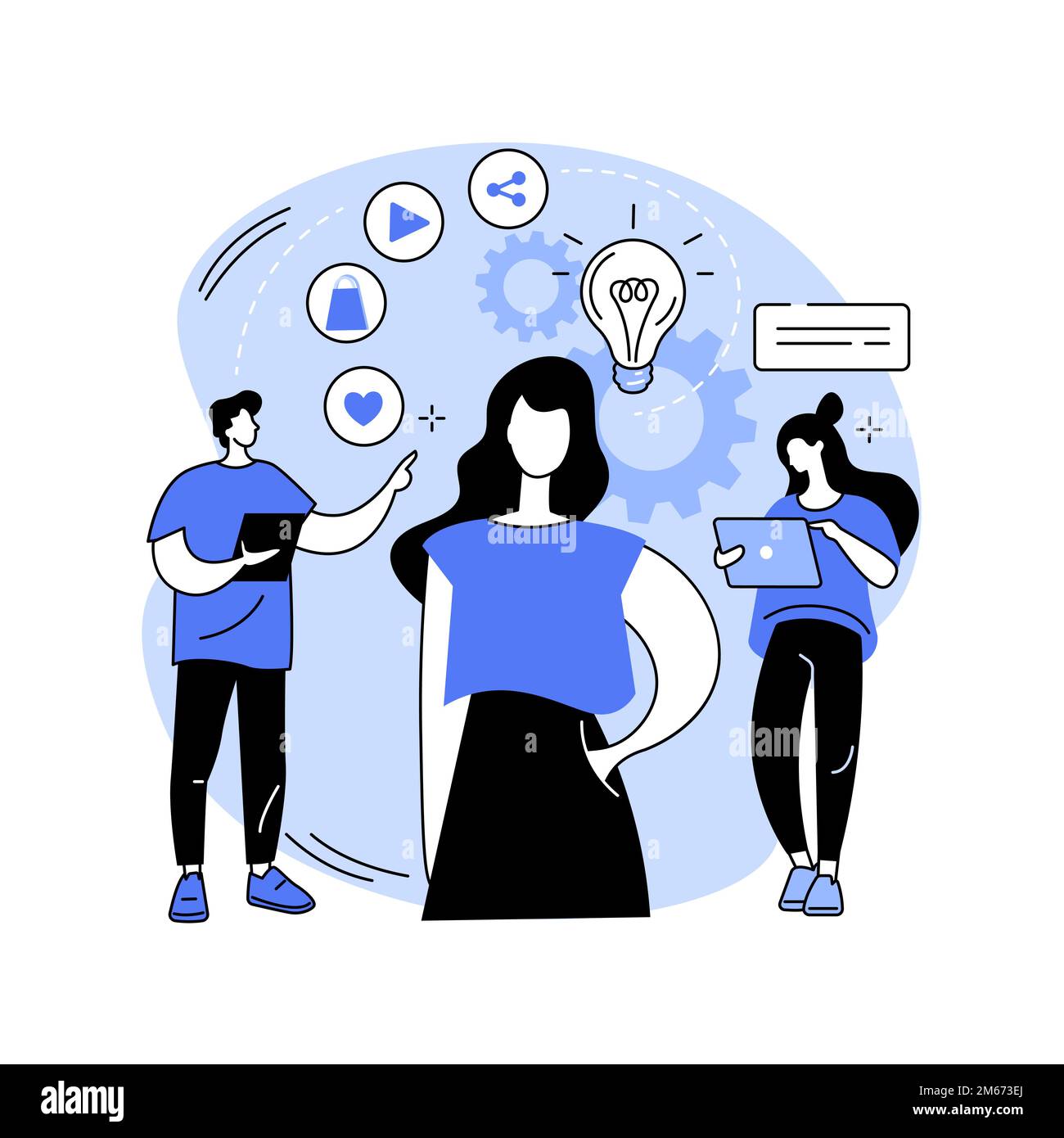 Consumer Behaviour Stock Vector Images Alamy