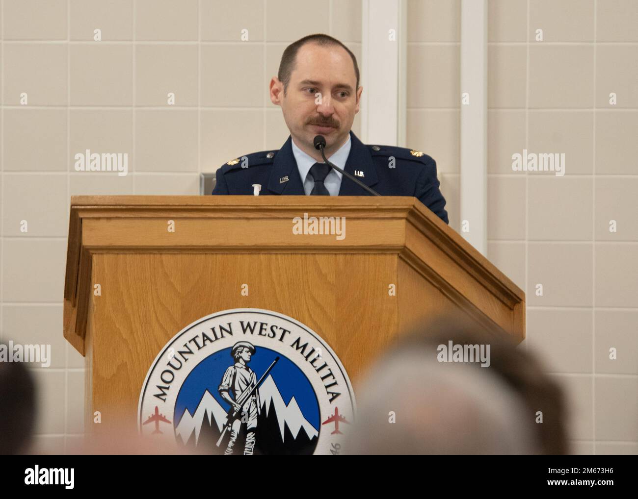 U.S. Air Force Maj. Travis R. Johnson, assumes command of the 151st ...