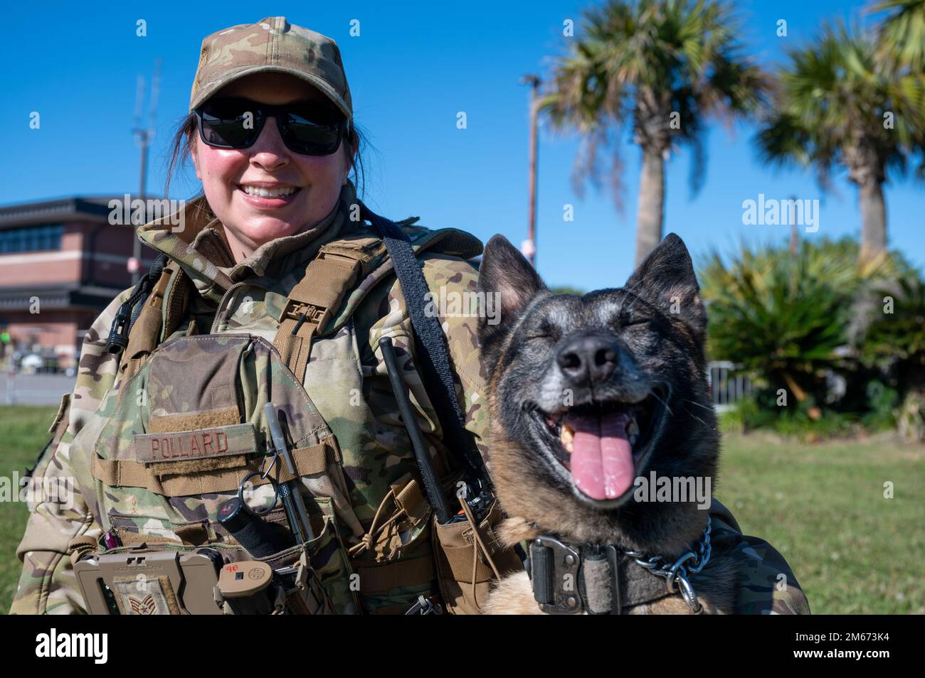 U.S. Air Force Staff Sgt. Ashlee Pollard, 628th Security Forces ...
