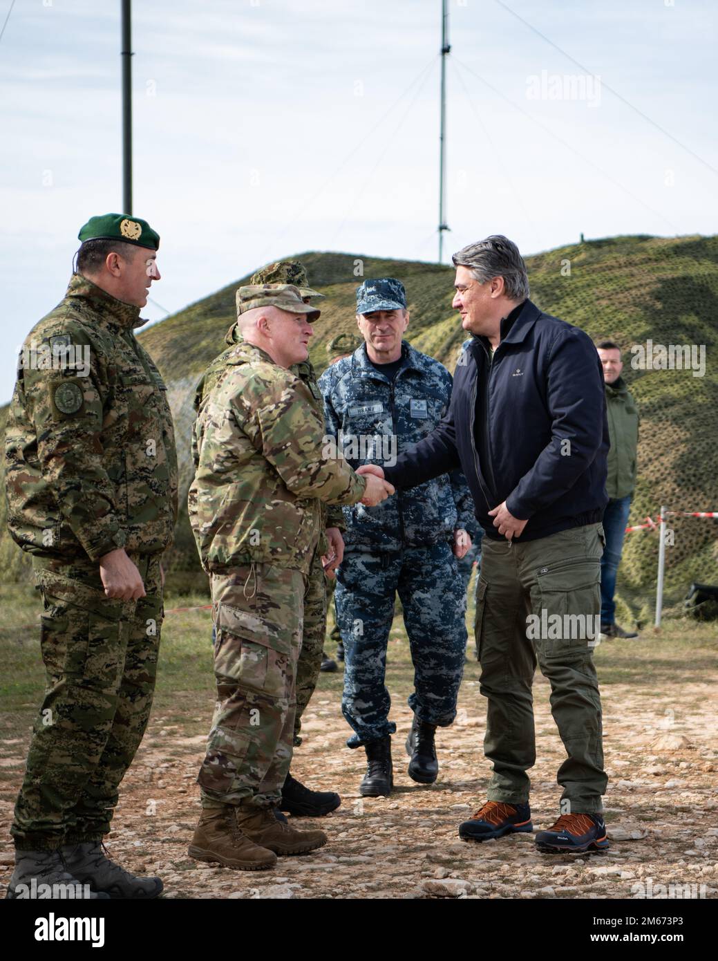 Brig. Gen. Joseph Hilbert, the Commanding General of 7th Army Training ...