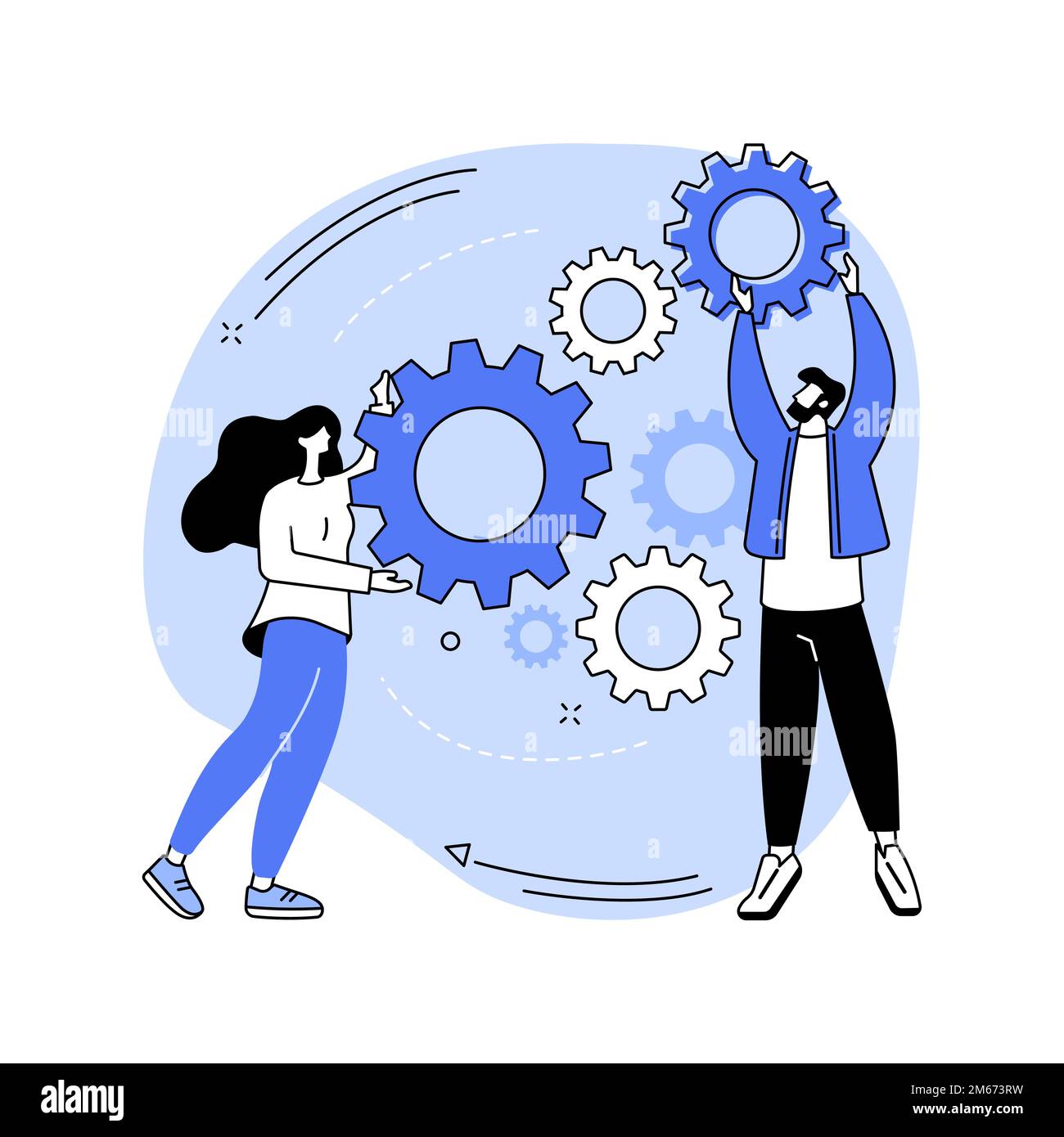 Effective communication cartoon hi-res stock photography and images - Alamy