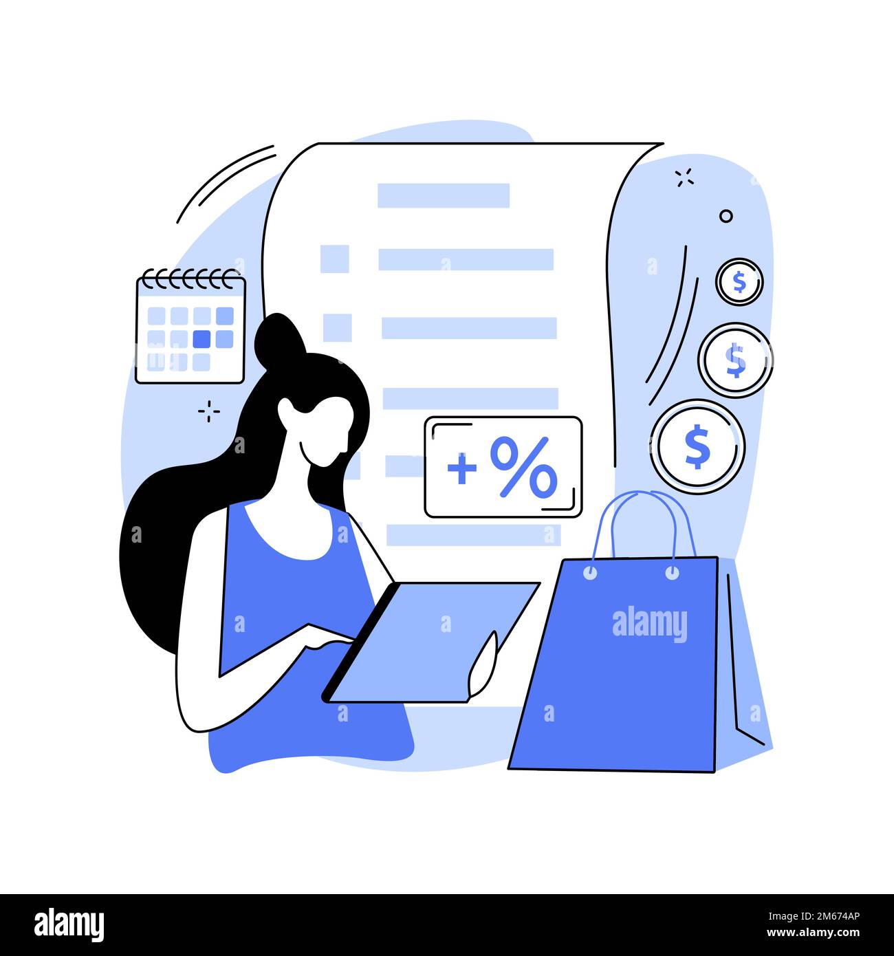 Student hardship illustration Stock Vector Images - Alamy