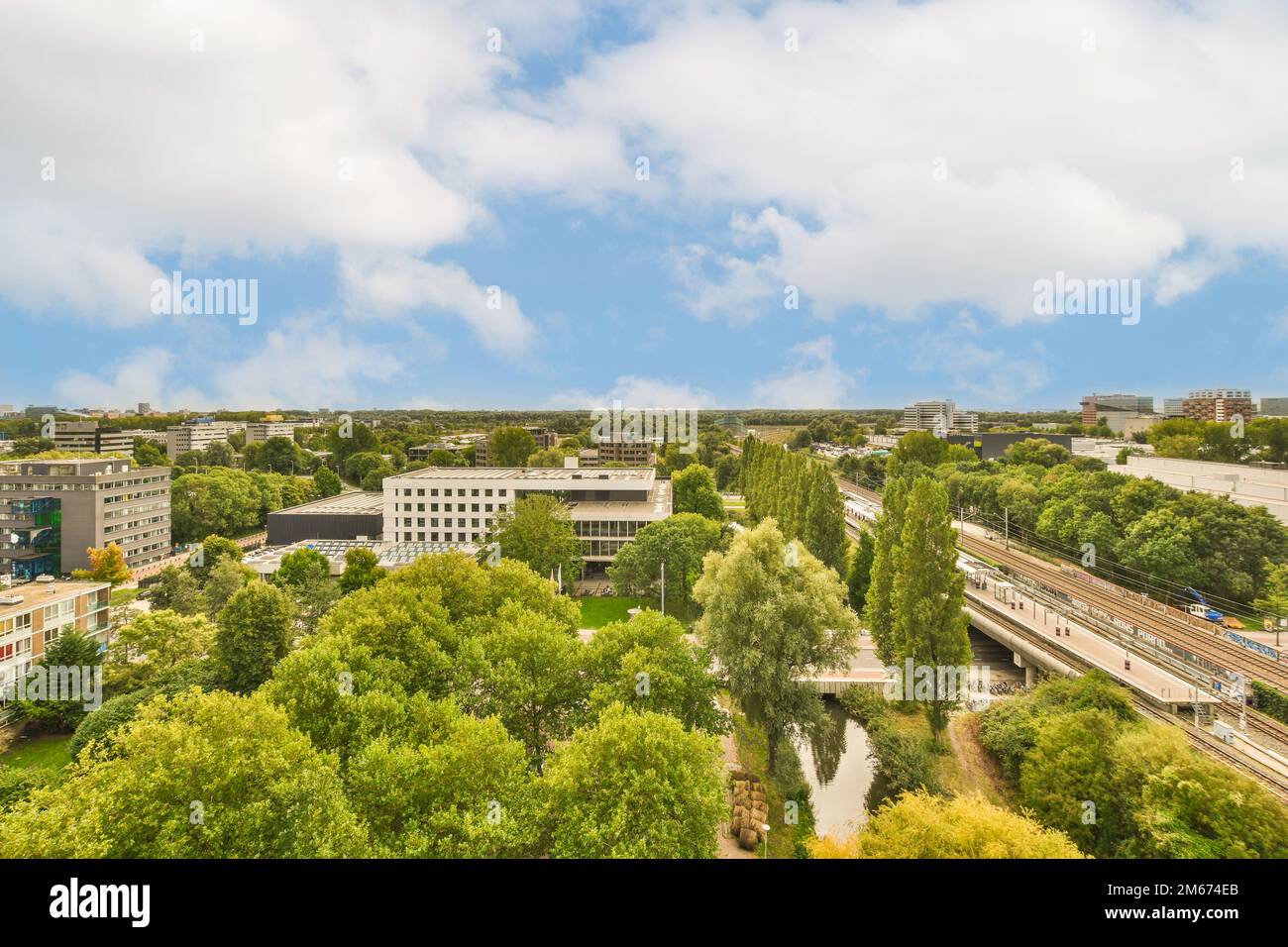 Drone aerial view buildings hi-res stock photography and images - Alamy