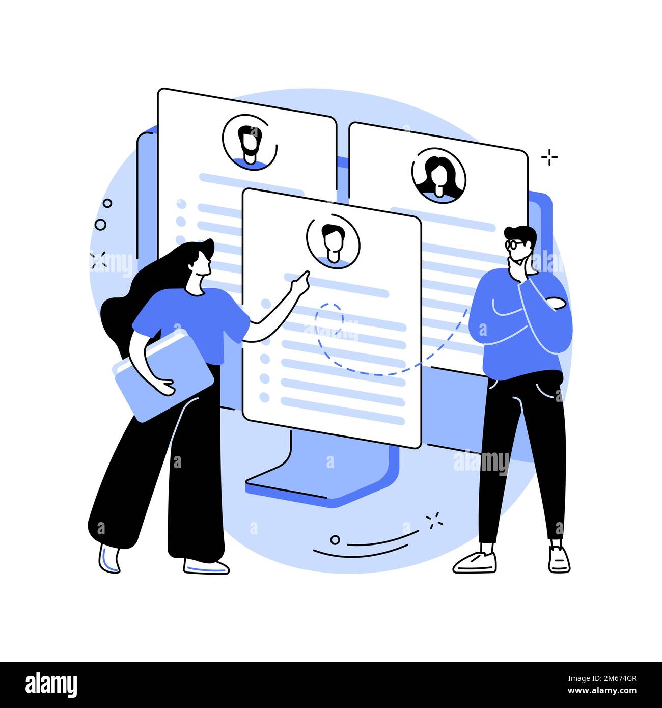 Human resources abstract hi-res stock photography and images - Alamy