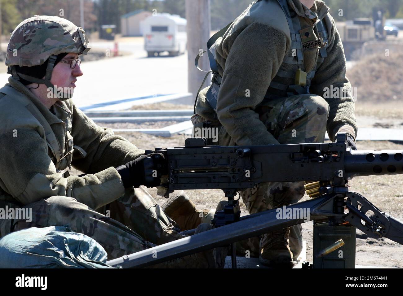 U.S. Army Reserve Spc. Logan Everts, assigned to the 445th ...
