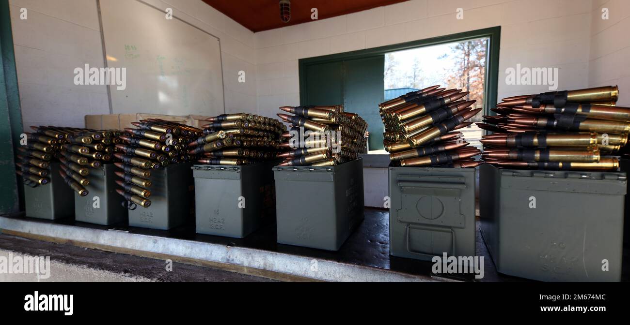 Thousands of 50-caliber bullets were expended as U.S. Army Reserve ...