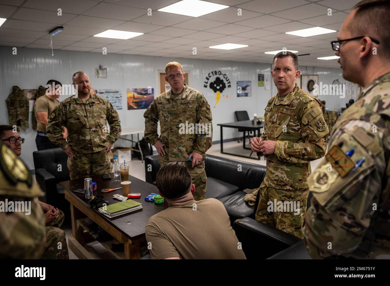 Brig. Gen. Christopher Sage, 332d Air Expeditionary Wing commander ...