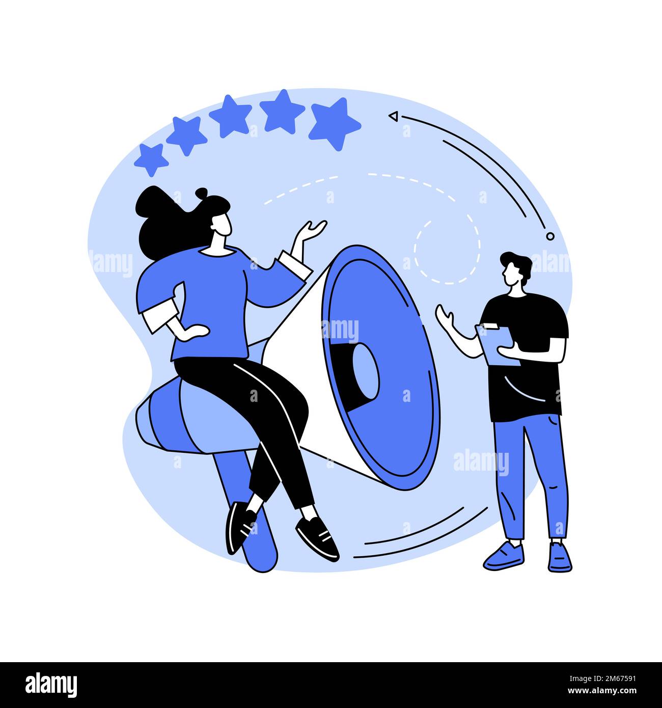 Brand persona abstract concept vector illustration. Brand ...