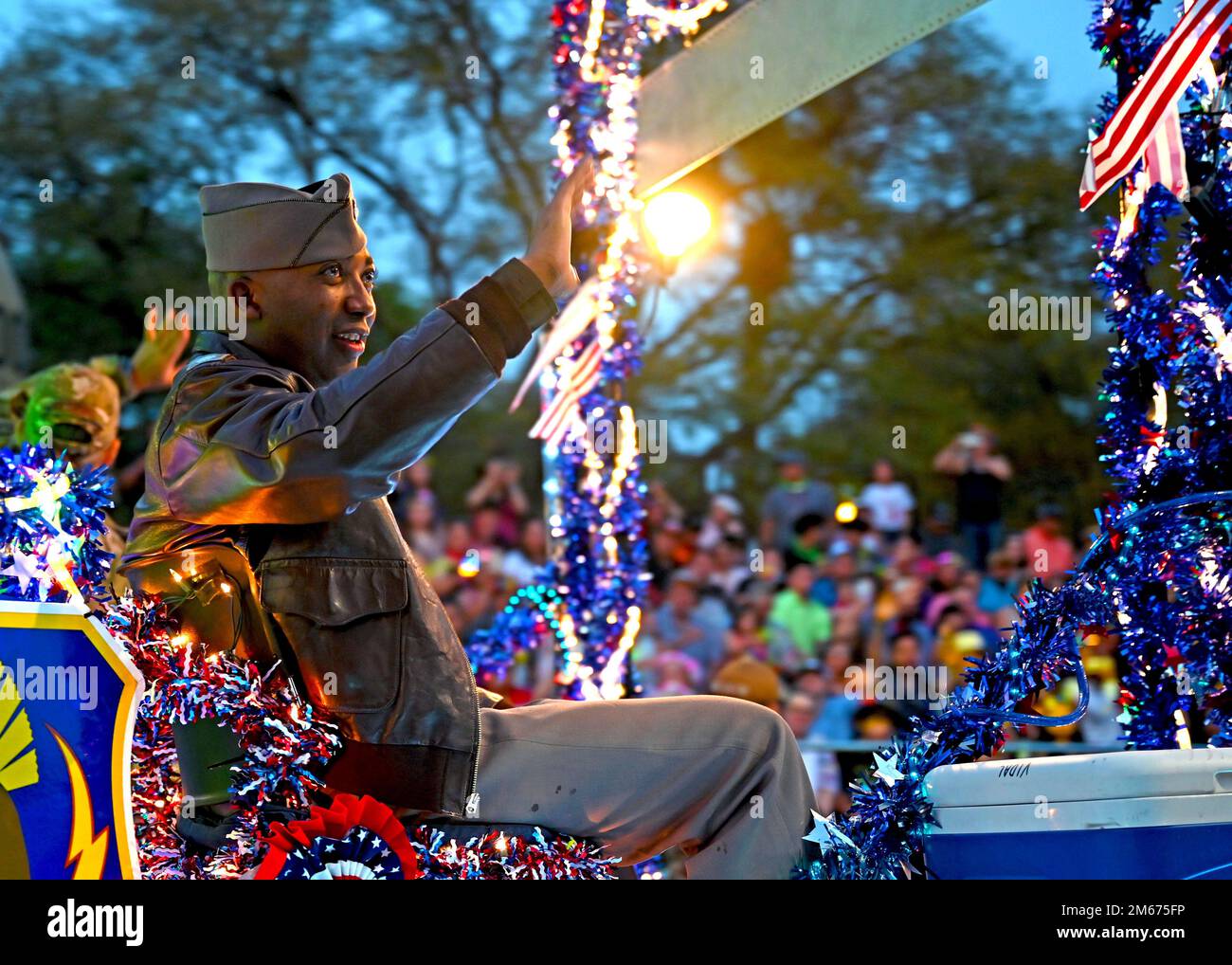 Fiesta flambeau parade hi-res stock photography and images - Alamy