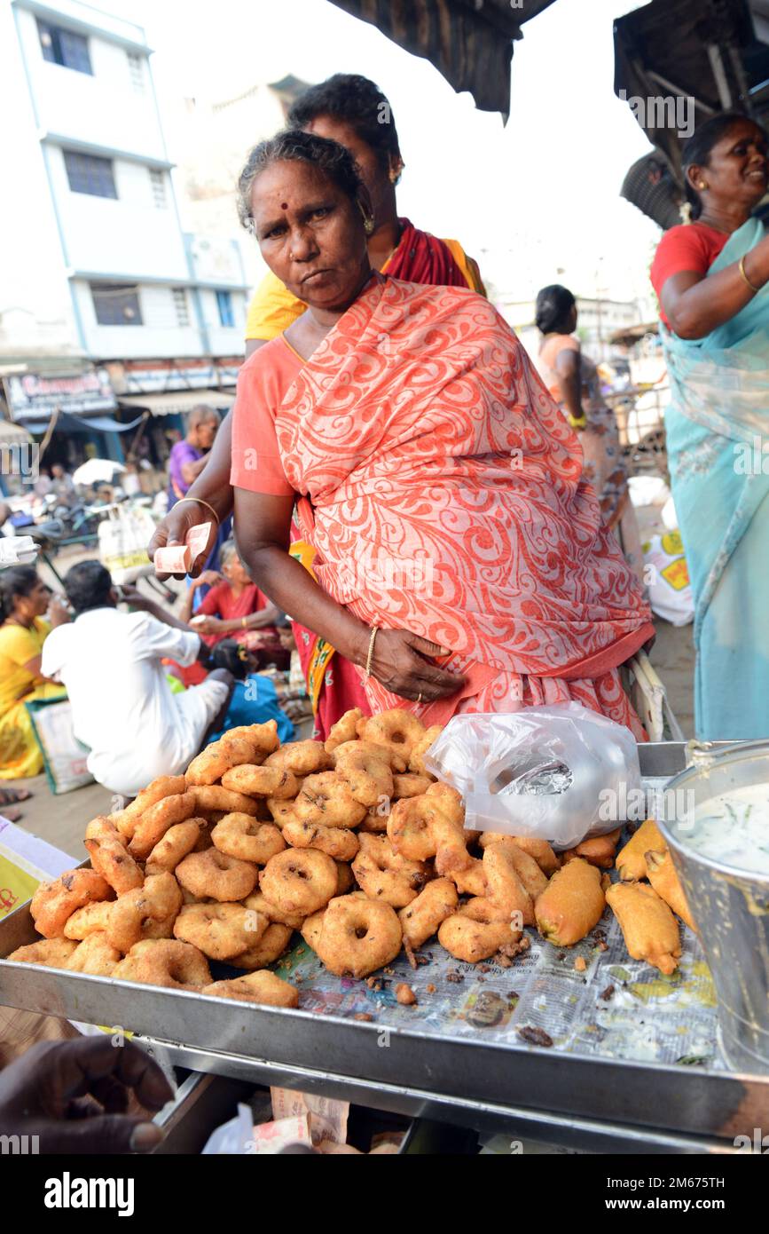Medu Vada is a popular South Indian snack Stock Photo - Alamy
