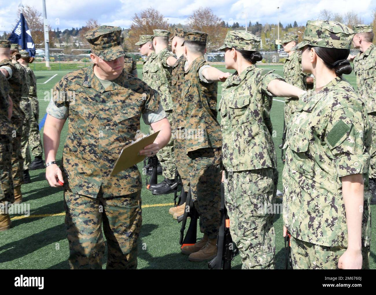 Assistant marine officer instructor amoi for the university of hi-res ...