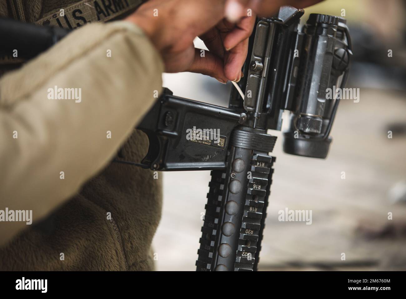 U.S. Army Soldiers assigned to the 982nd Combat Camera Company ...