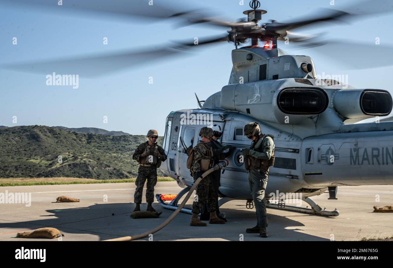 U.S. Reserve Marine bulk fuel specialists with Marine Wing Support ...