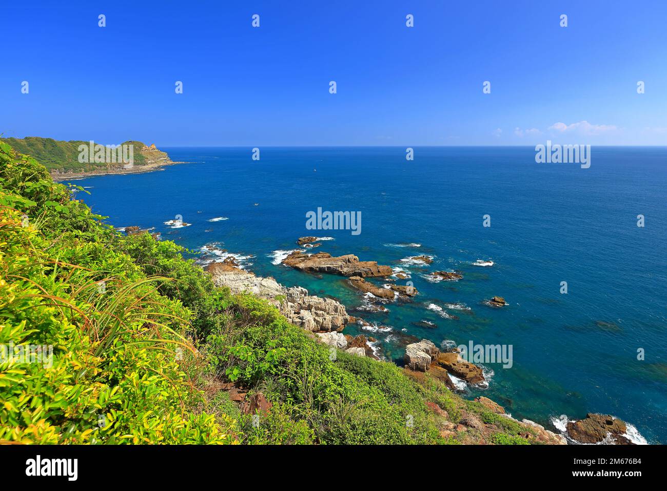 Longdong Bay at Northeast coast of Taiwan (New Taipei City and Yilan ...