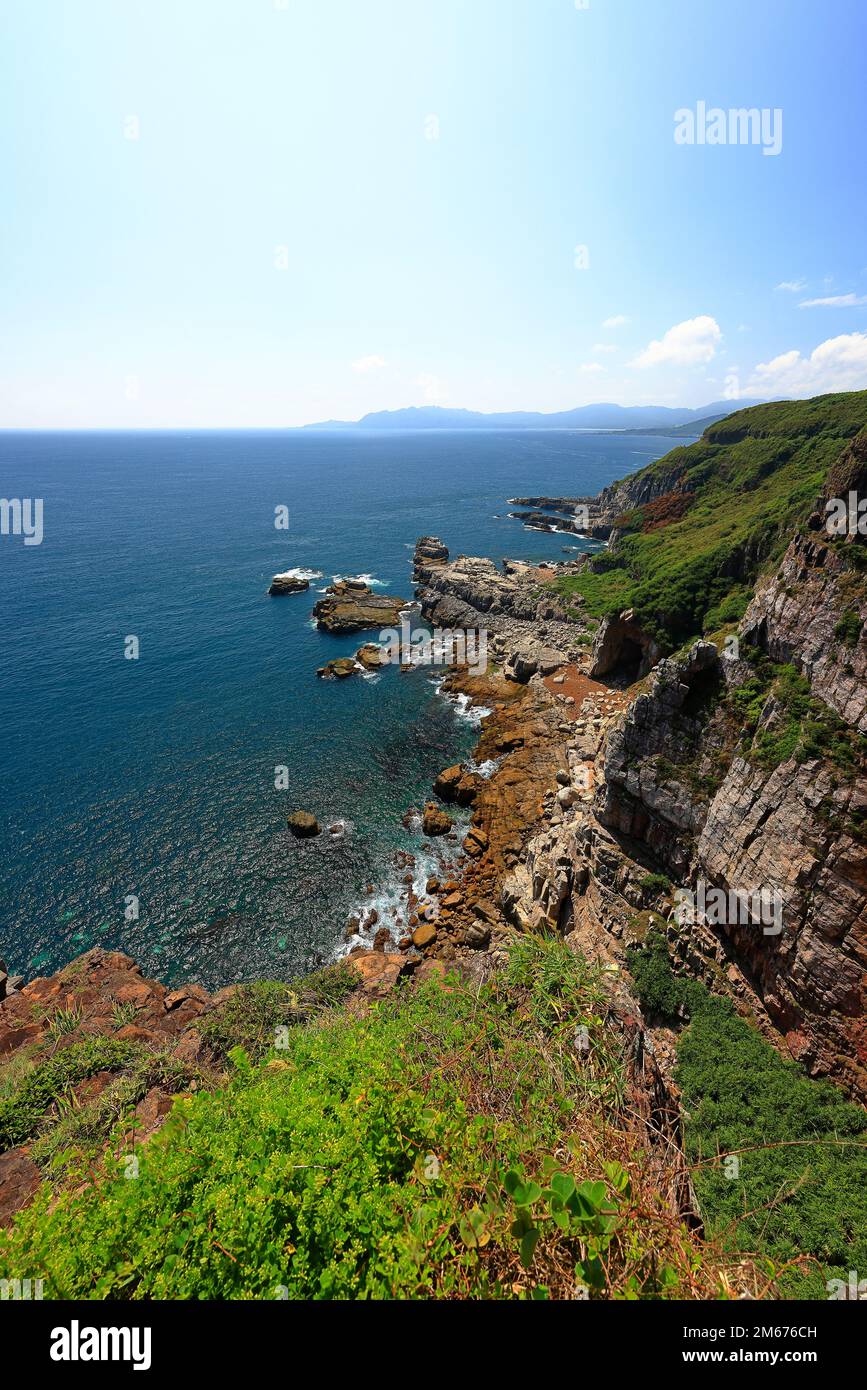Longdong Bay at Northeast coast of Taiwan (New Taipei City and Yilan ...