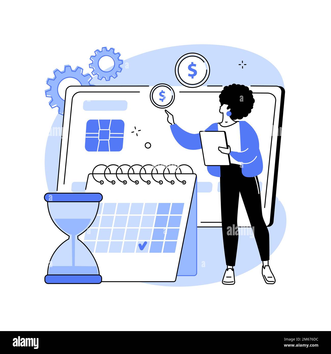 Tax installment plan Stock Vector Images - Alamy