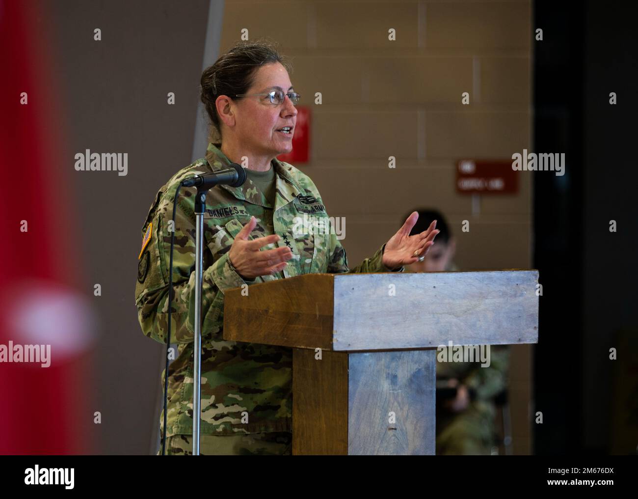 Lt. Gen. Jody J. Daniels, chief of Army Reserve and commanding general ...
