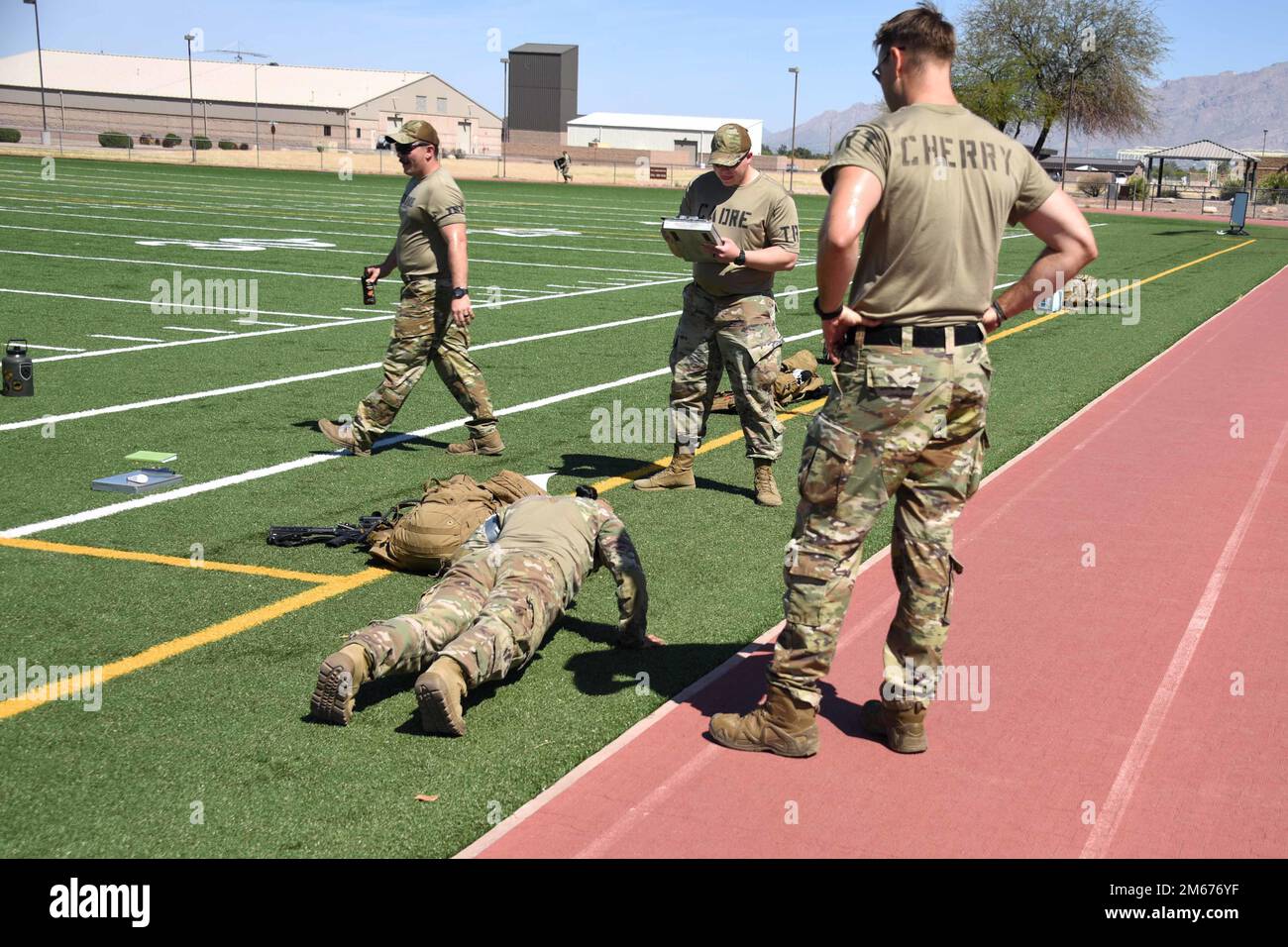 U.S. Air Force Staff Sgt. Austin Cherry, 355th Security Forces Squadron ...