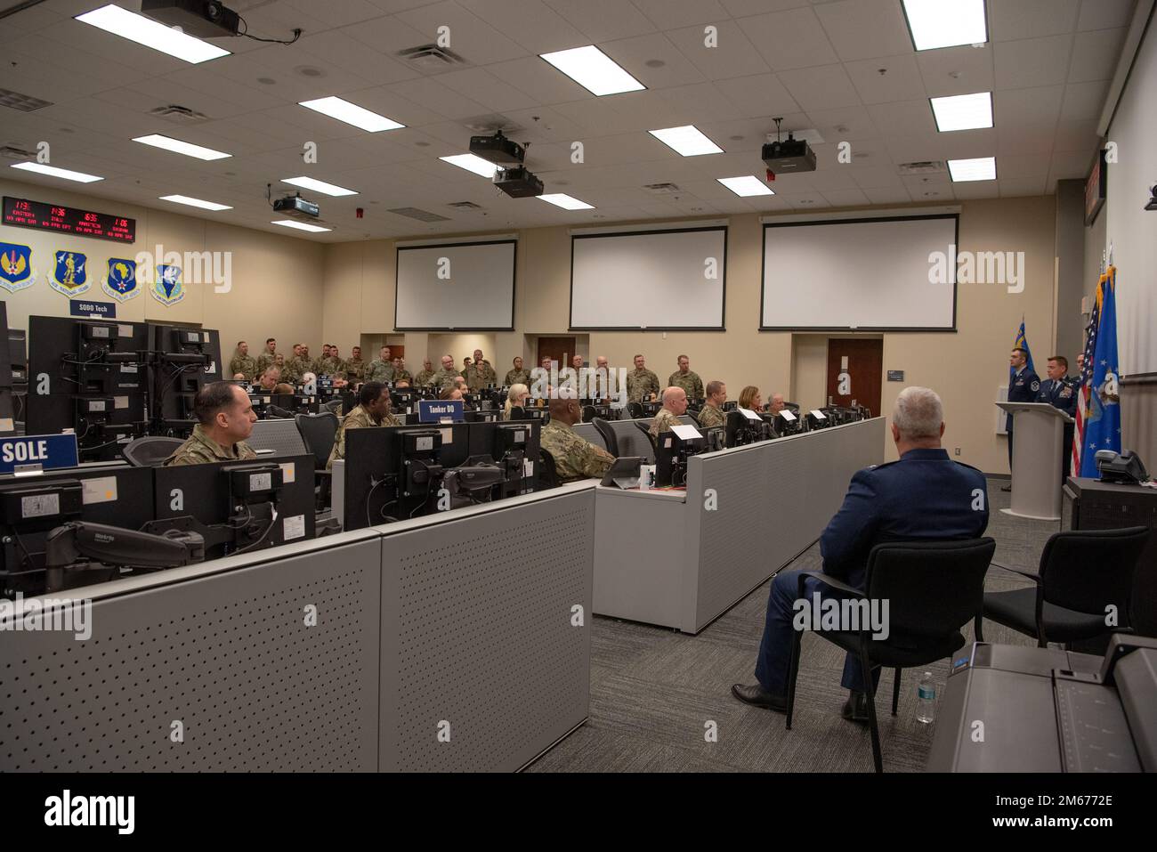 U.S. Air Force Col. Kent Harbaugh assumes command of the 217th Air ...