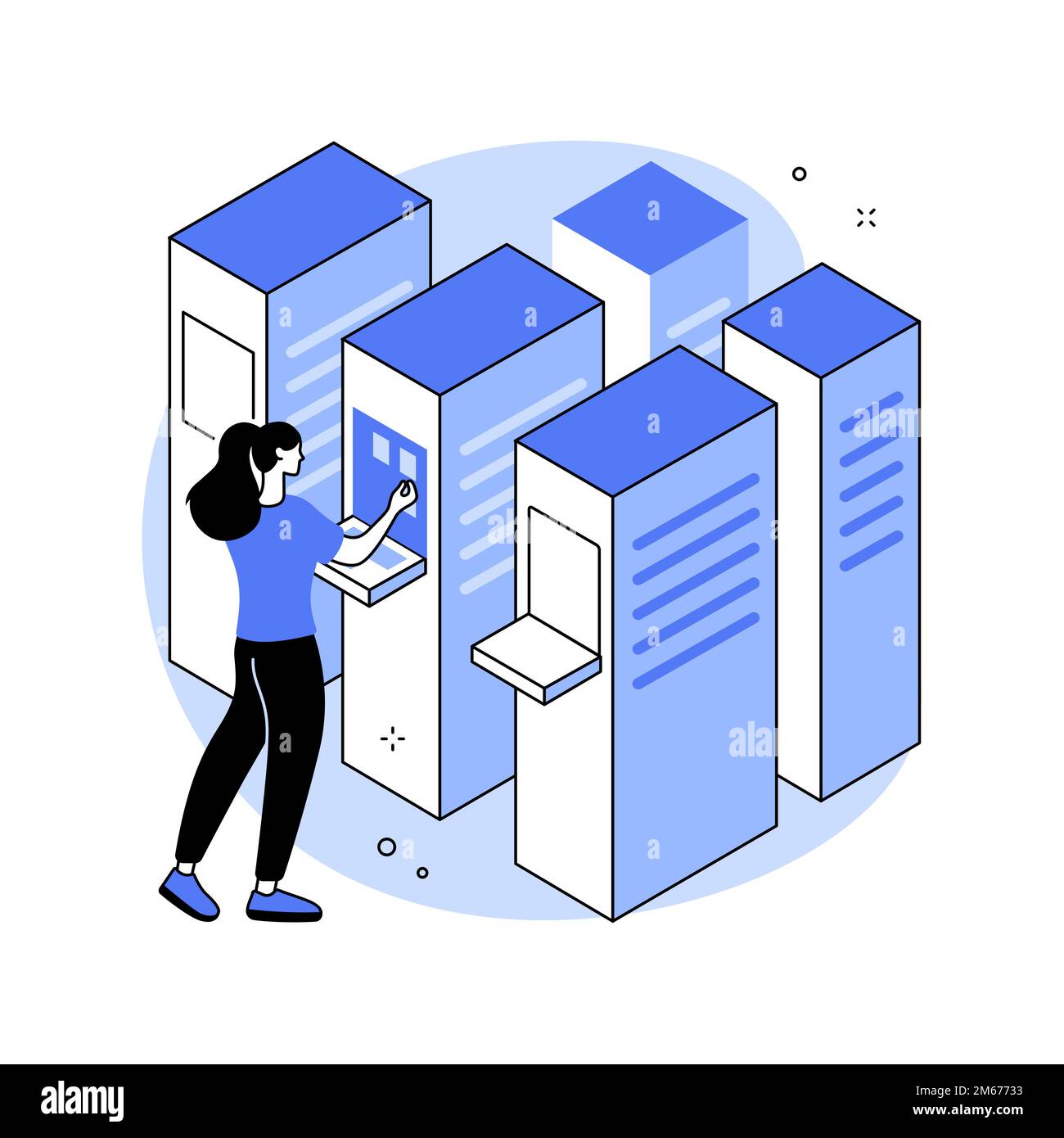 Data center abstract concept vector illustration. Colocation data ... Data center abstract concept vector illustration. Colocation data ...