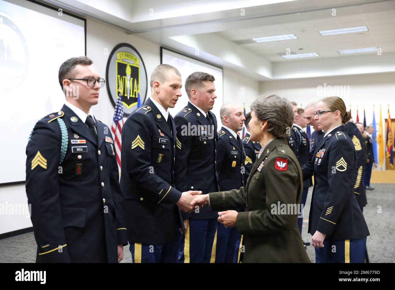 Brig. Gen. Joane Mathews, Wisconsin’s deputy adjutant general for Army ...