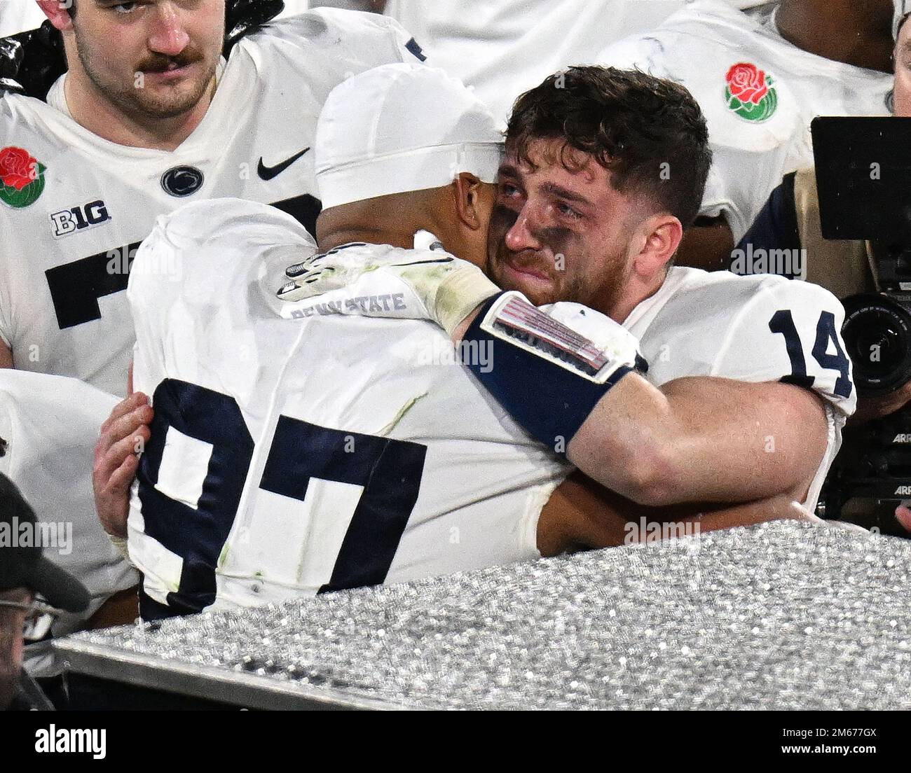 Pasadena, United States. 02nd Jan, 2023. Penn State Nittany Quarterback ...