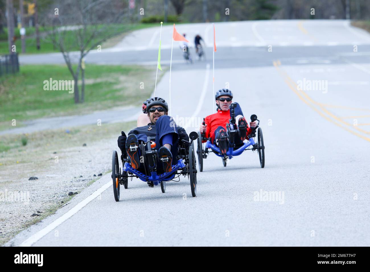 Retired U.S. Air Force Chief Master Sgt. Garrett Kuwada and retired U.S ...