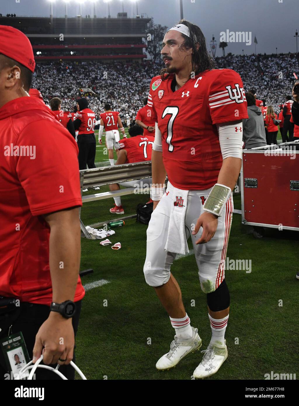 Pasadena, United States. 03rd Jan, 2023. Utah Utes quarterback Cameron ...
