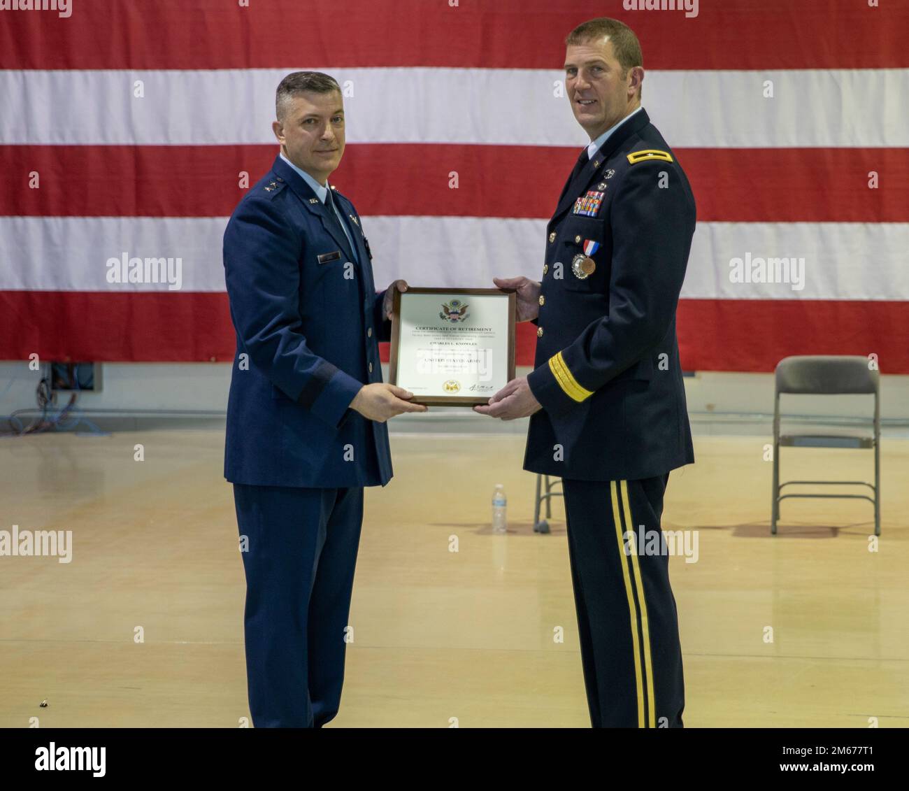 Brig. Gen. Charles Lee Knowles retired after 35 years of service in the ...