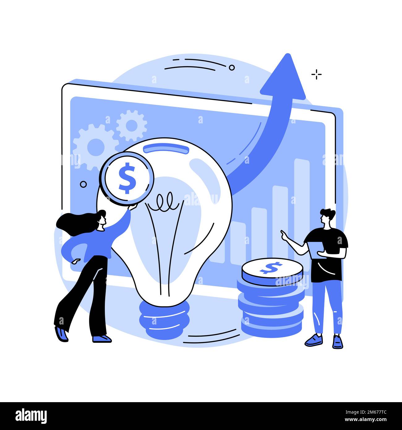 High growth enterprise Stock Vector Images - Alamy