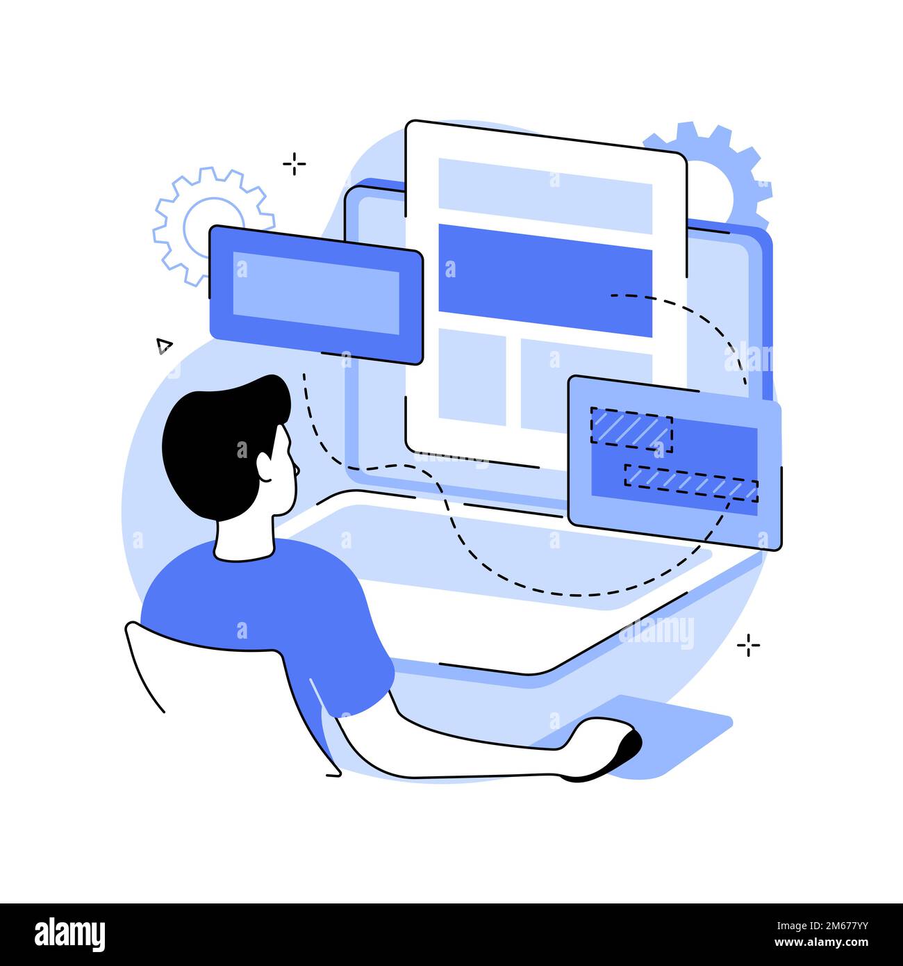 Copy optimization abstract concept vector illustration. Web text ... Copy optimization abstract concept vector illustration. Web text ...