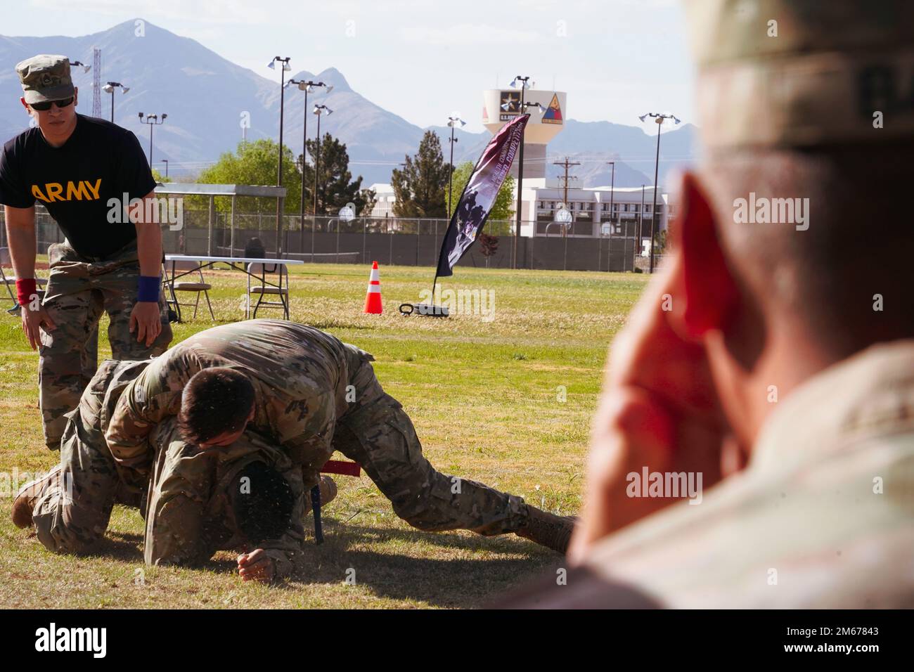 U.S. Army Capt. Adam Pinegar, assigned to the Reynolds Army Health ...