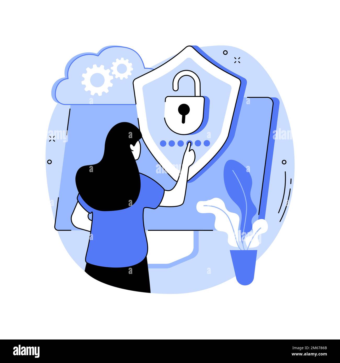 Cyberattack Stock Vector Images - Alamy