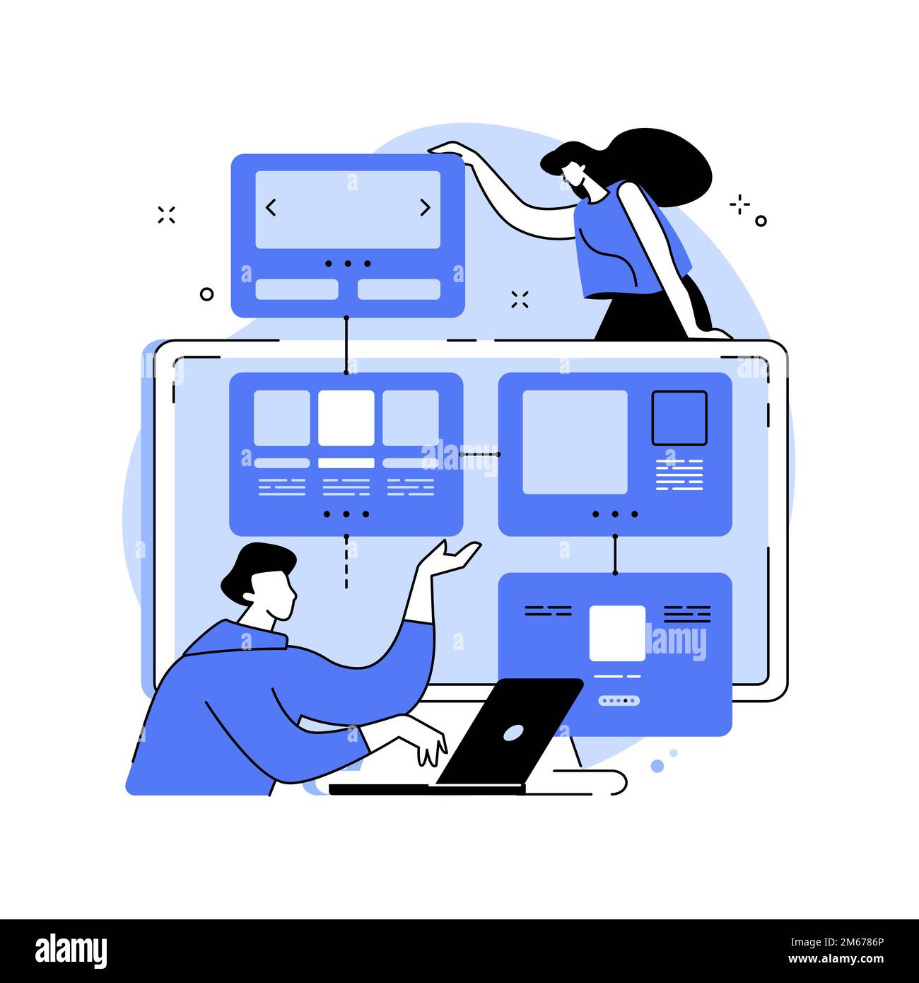 Structure of creation Stock Vector Images - Alamy