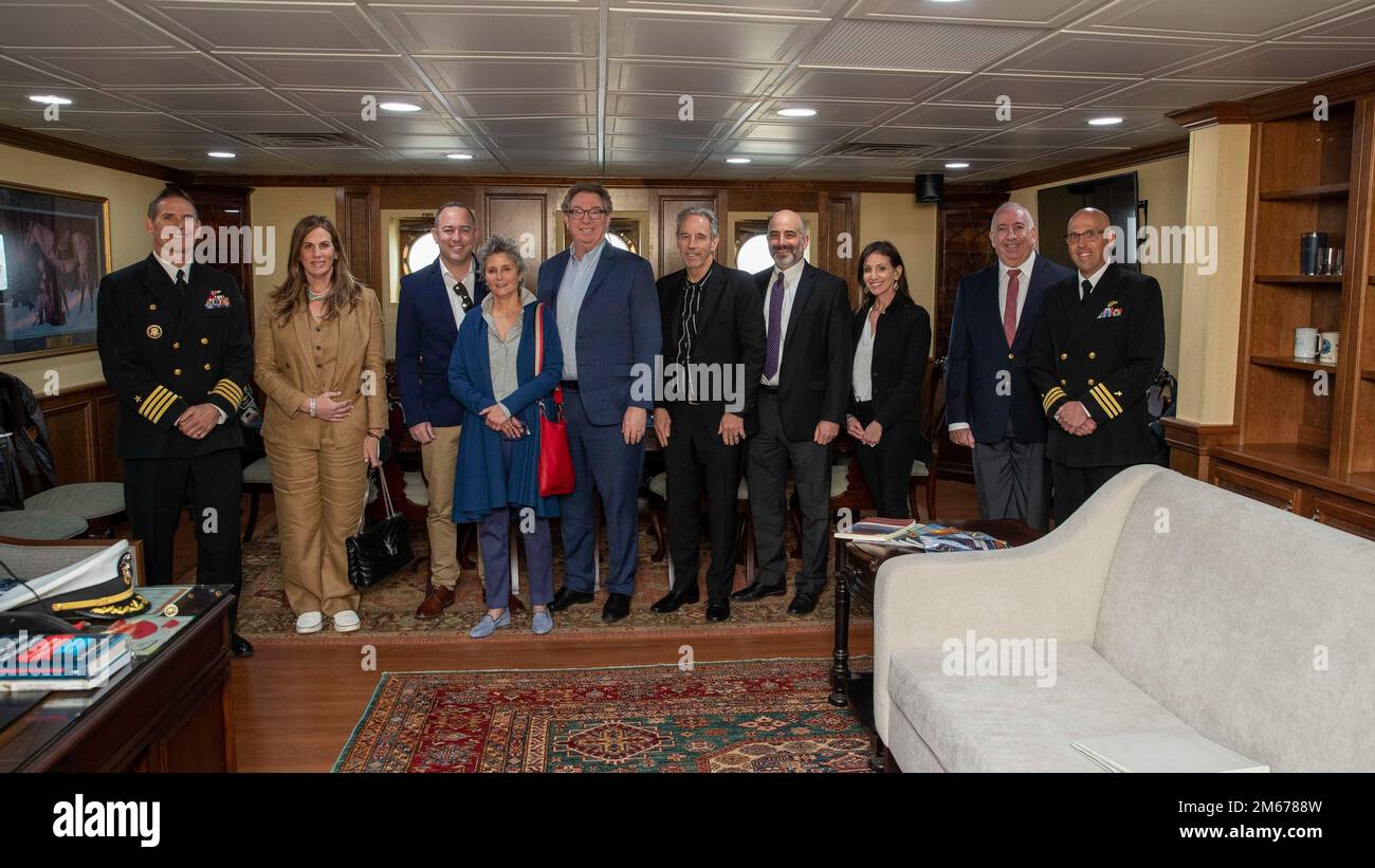 220410-N-NA545-1186 NEWPORT NEWS, Va. (April 10, 2022) – Capt. Brent C ...