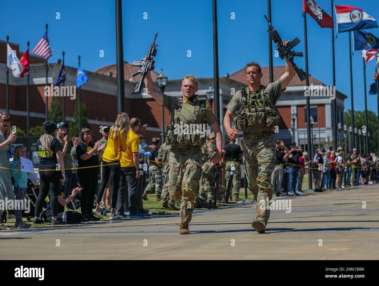 1st Lt. Matt McKenzie and 1st Lt. Michael Singer, 1-187 infantry ...