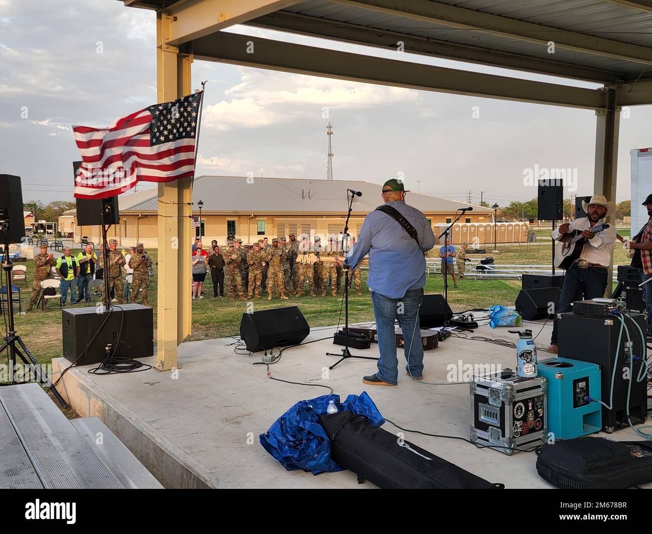 Country musician Isaac Jacob of the Isaac Jacob Band performs for ...