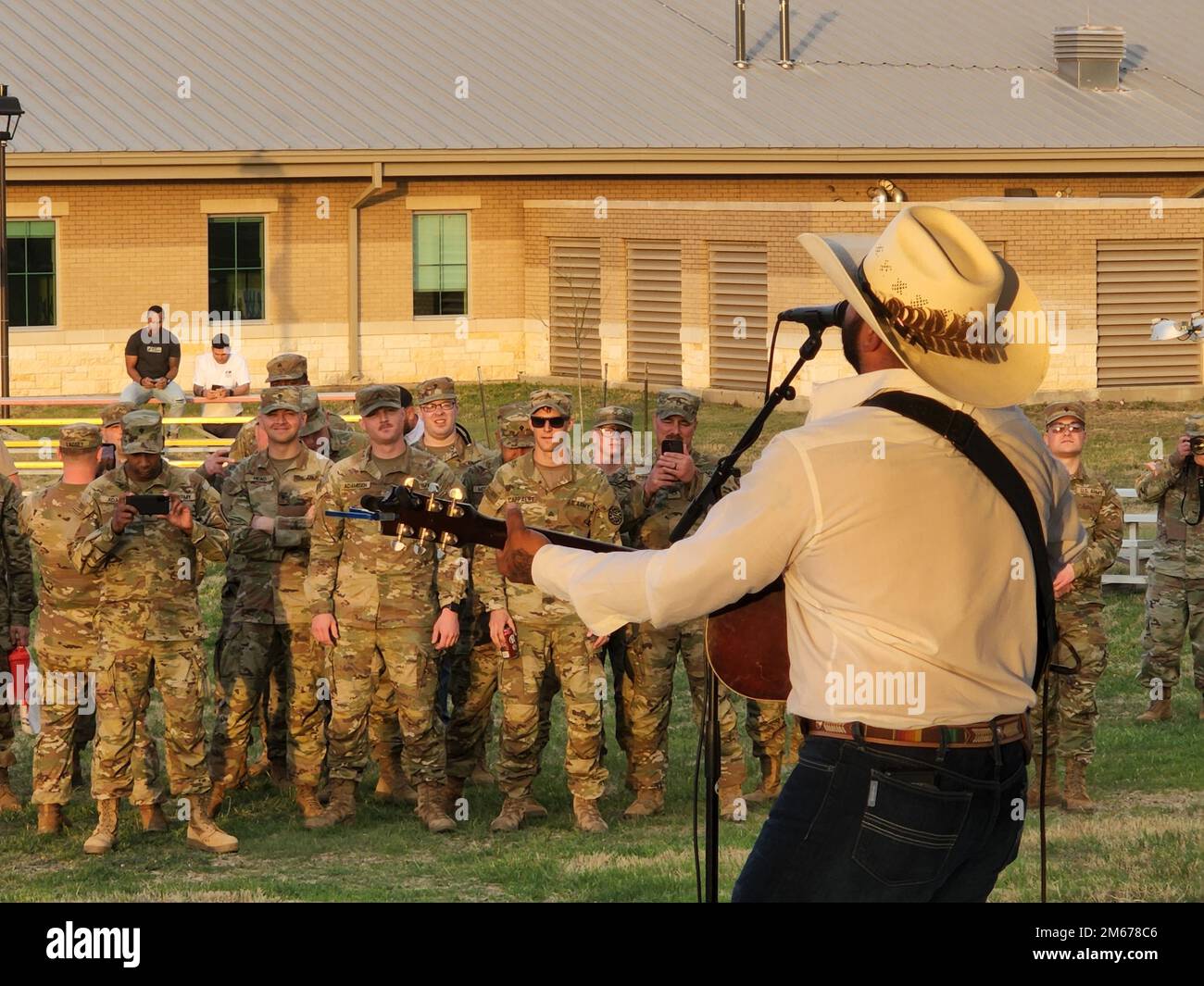 Country musician Isaac Jacob of the Isaac Jacob Band performs for ...