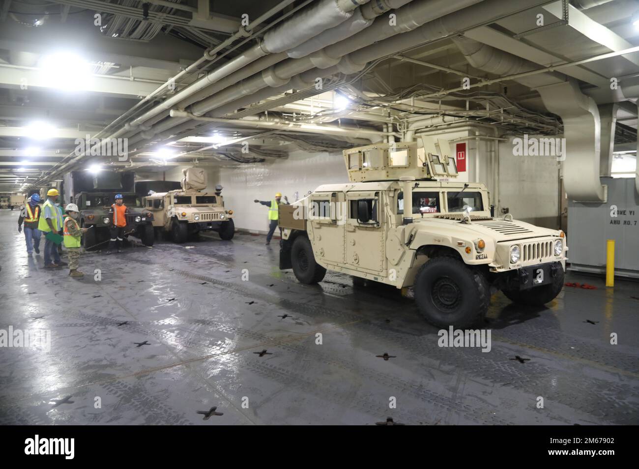 After completion of Balikatan 2022, all military vehicles from the Army ...