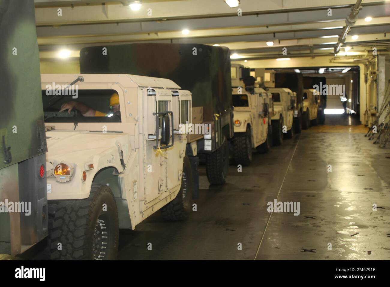 After completion of Balikatan 2022, all military vehicles from the Army ...