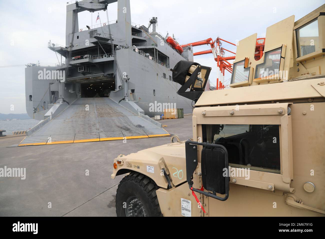 After completion of Balikatan 2022, all military vehicles from the Army ...