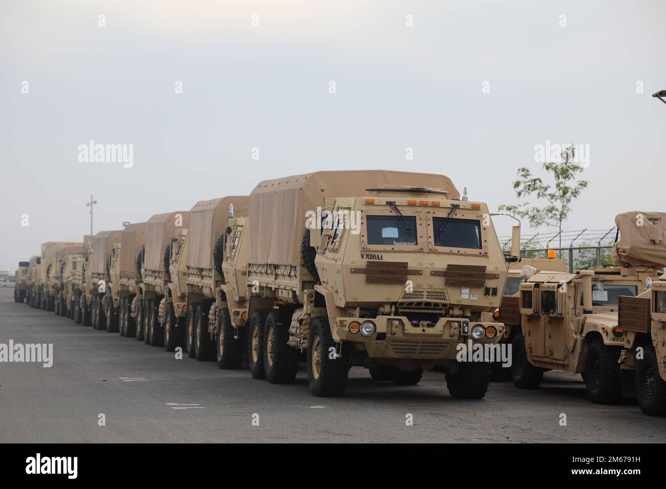 After completion of Balikatan 2022, all military vehicles from the Army ...